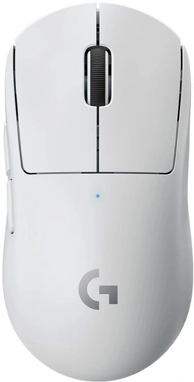 Мышь Logitech G Pro X Superlight белый оптическая 25600dpi беспров. USB 4but (910-005946)