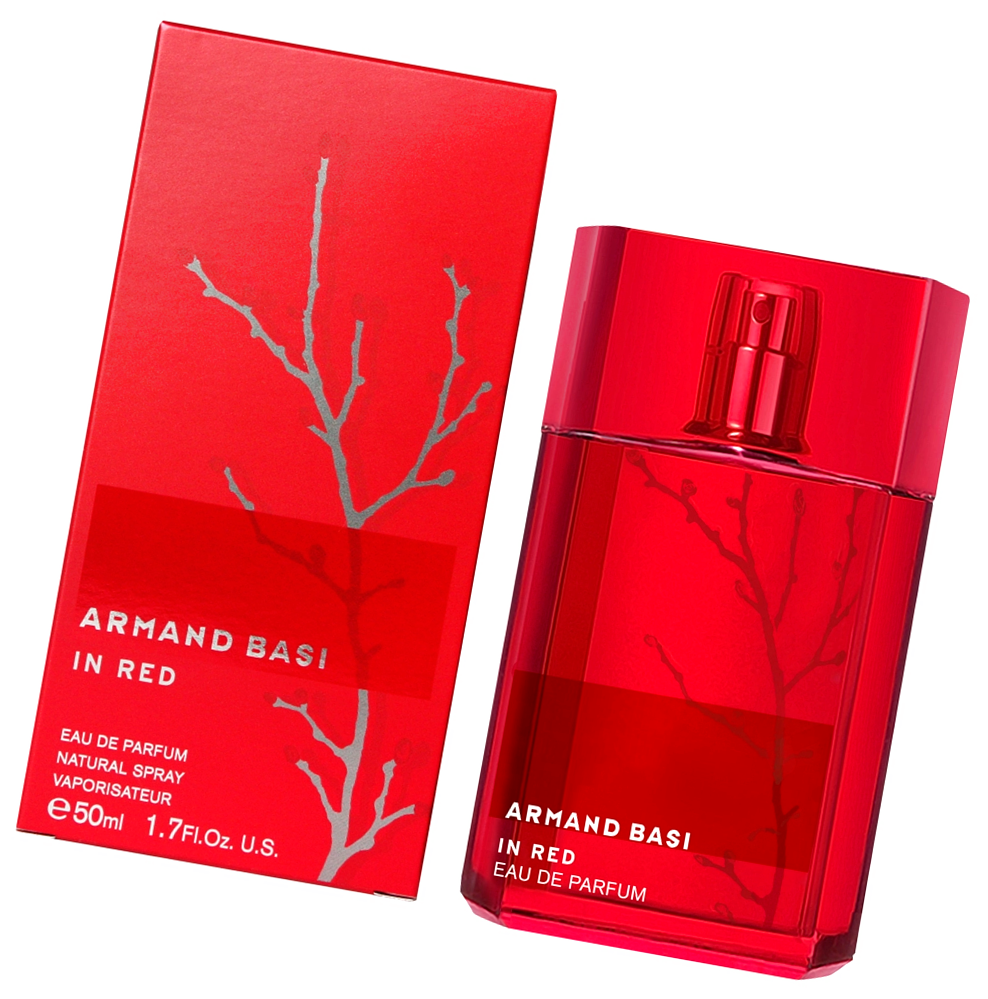 Armand Basi In Red Eau De Parfum женская 50 мл - Арман Баси Ин Ред, Красный