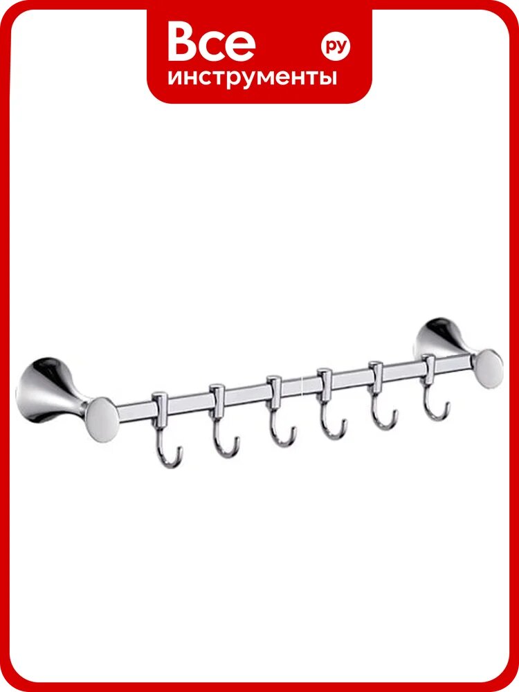 Крючок для полотенец Potato 6 крючков P7514-6