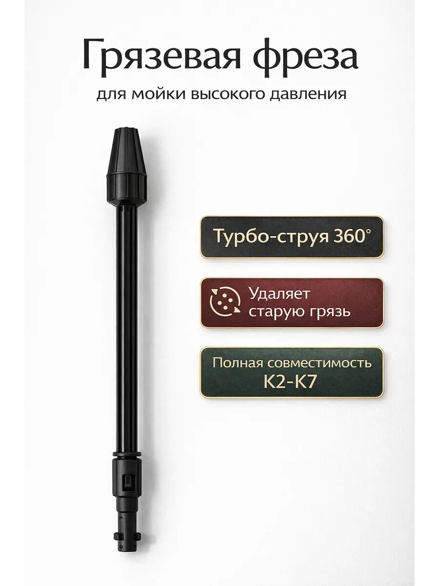 Грязевая фреза для мойки высокого давления Karcher K2-K7