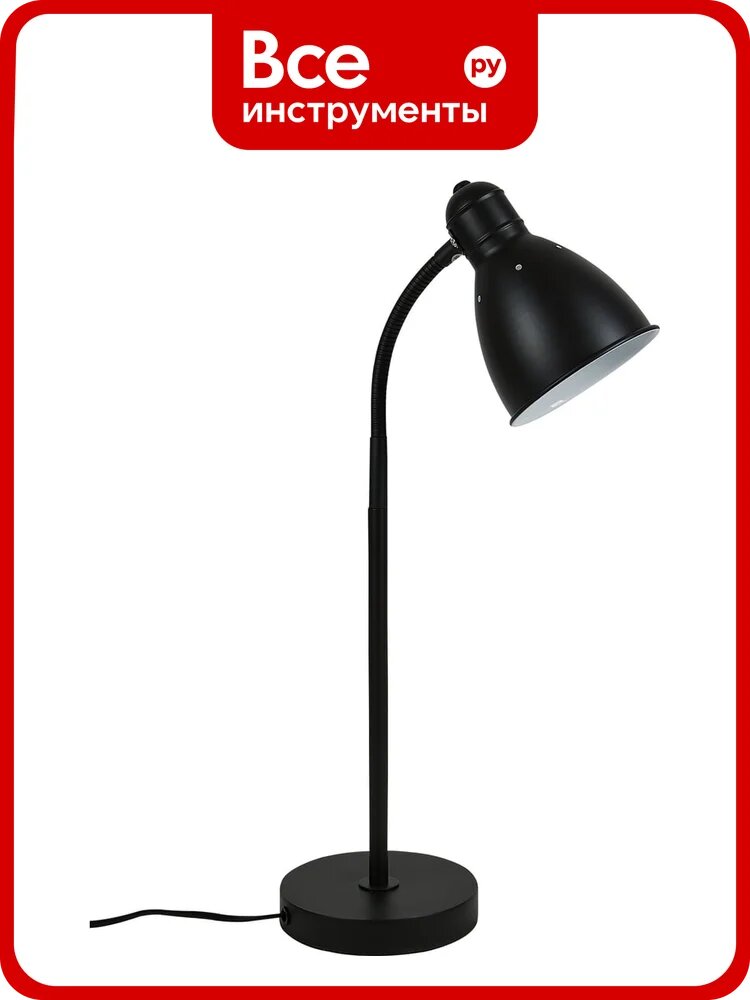 Настольный светильник Uniel uml-b701 e27 black UL-00010155