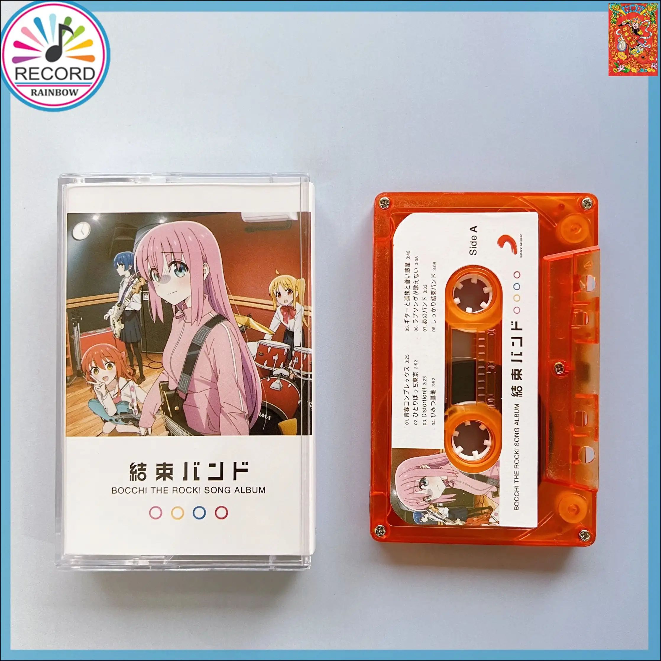 Bocchi The Rock! Kessoku Band Album кассета Совершенно новый Запечатанный