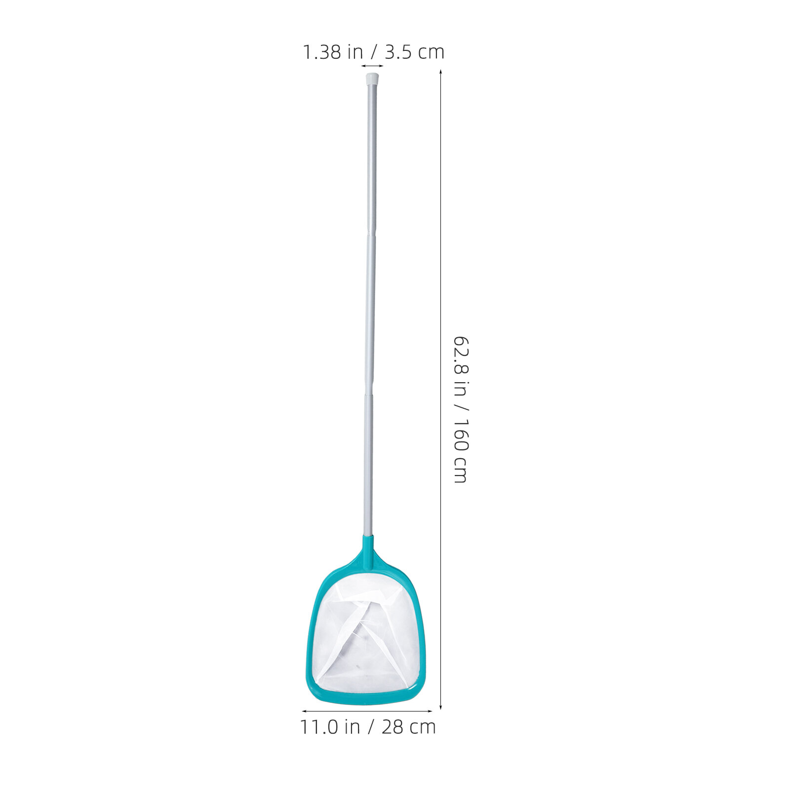 Сетка для листьев бассейна, многофункциональная, размер 160.00x28.00x3.50 см