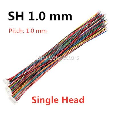 Разъемы SH 1.0mm, 2Pin, 10cm, SH1.0