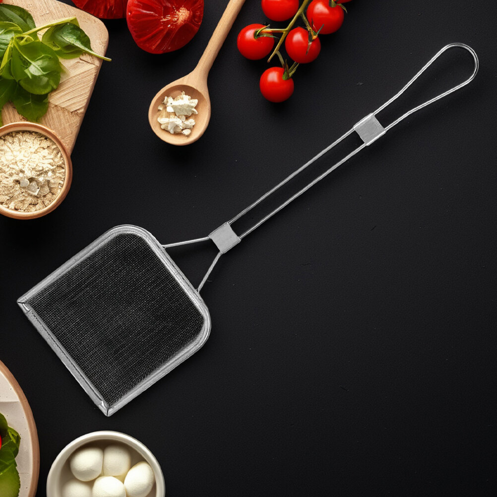 2Pcs Шумовка Для Жарки Квадратная Шумовка Из Нержавеющей Стали Для Глубокой Жарки 43.00X13.00X4.00Cm