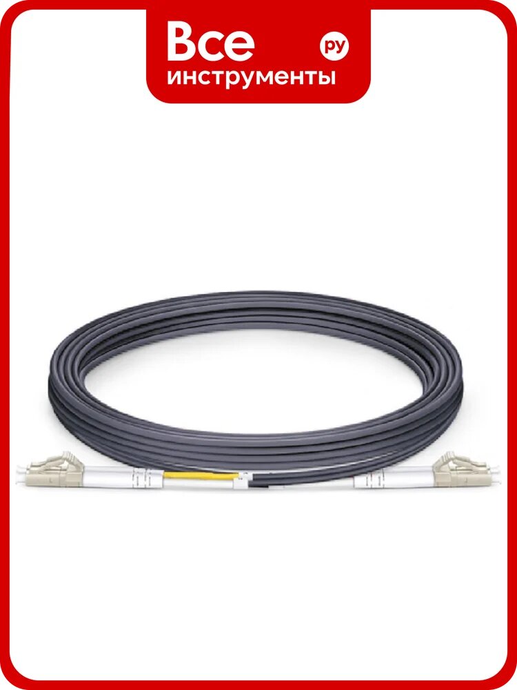 Патч-корд оптический TopLAN дуплексный, LC/PC-LC/PC, MM 62,5/125 (OM1), 30 м, LSZH DPC-TOP-OM1-LC/P-LC/P-30
