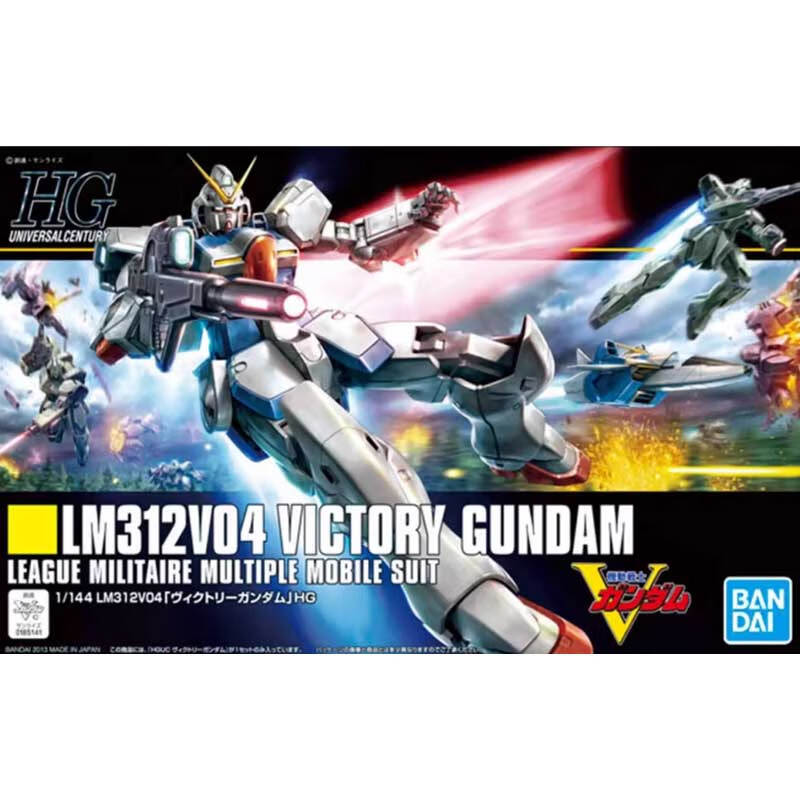 Bandai HGUC 165 V Gundam модельный набор для сборки Форма：V Gundam