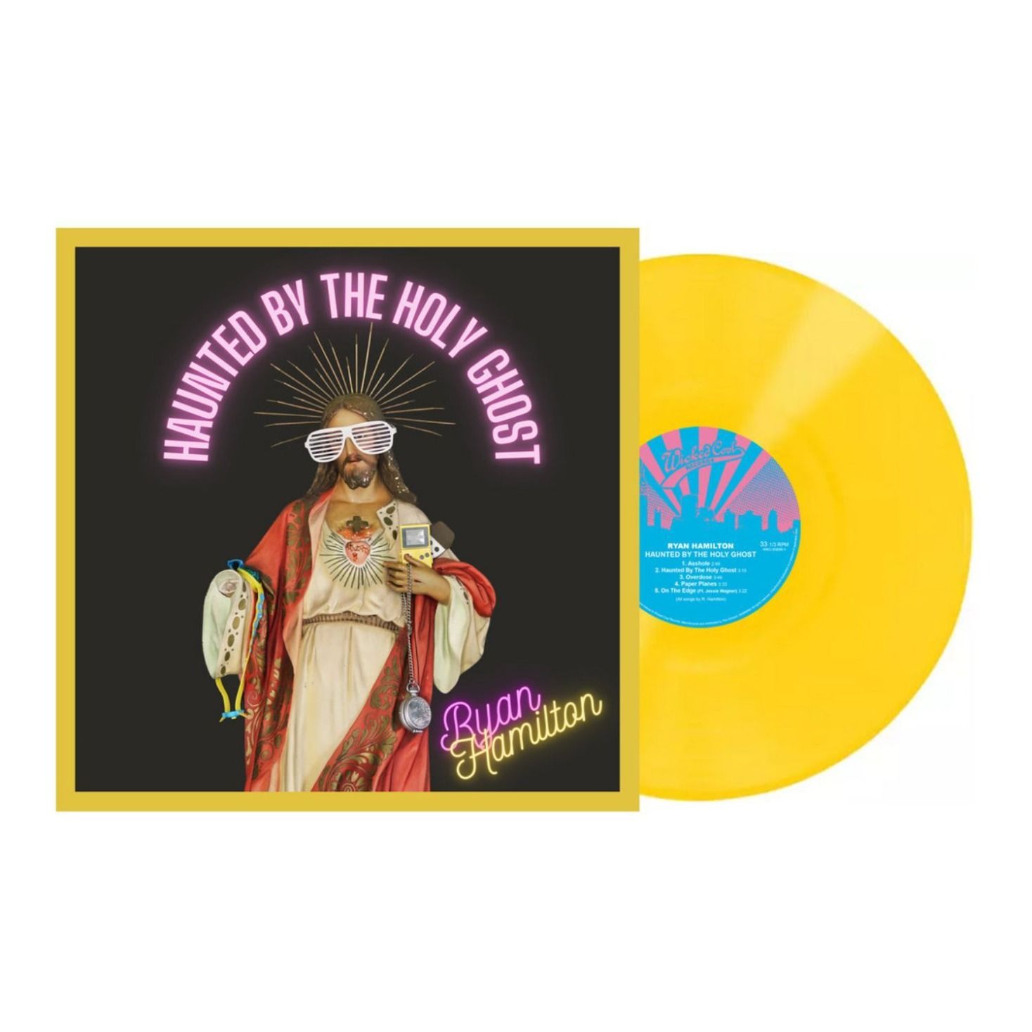 Виниловая пластинка Ryan Hamilton - Haunted By The Holy Ghost, Vinyl, LP, Yellow Vinyl, New