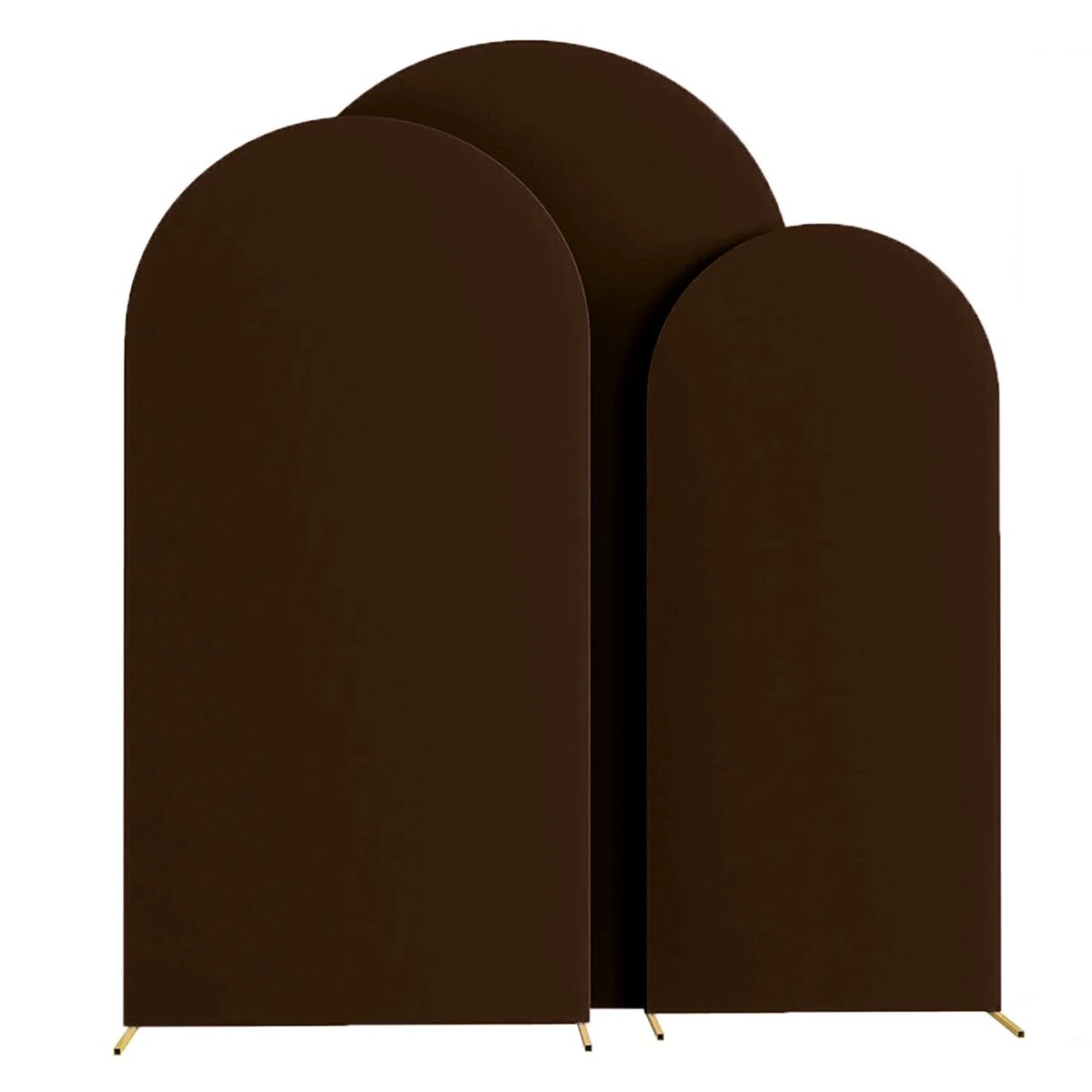 Чехол для свадебной арки из спандекса 80x180cm, Dark Brown Cover