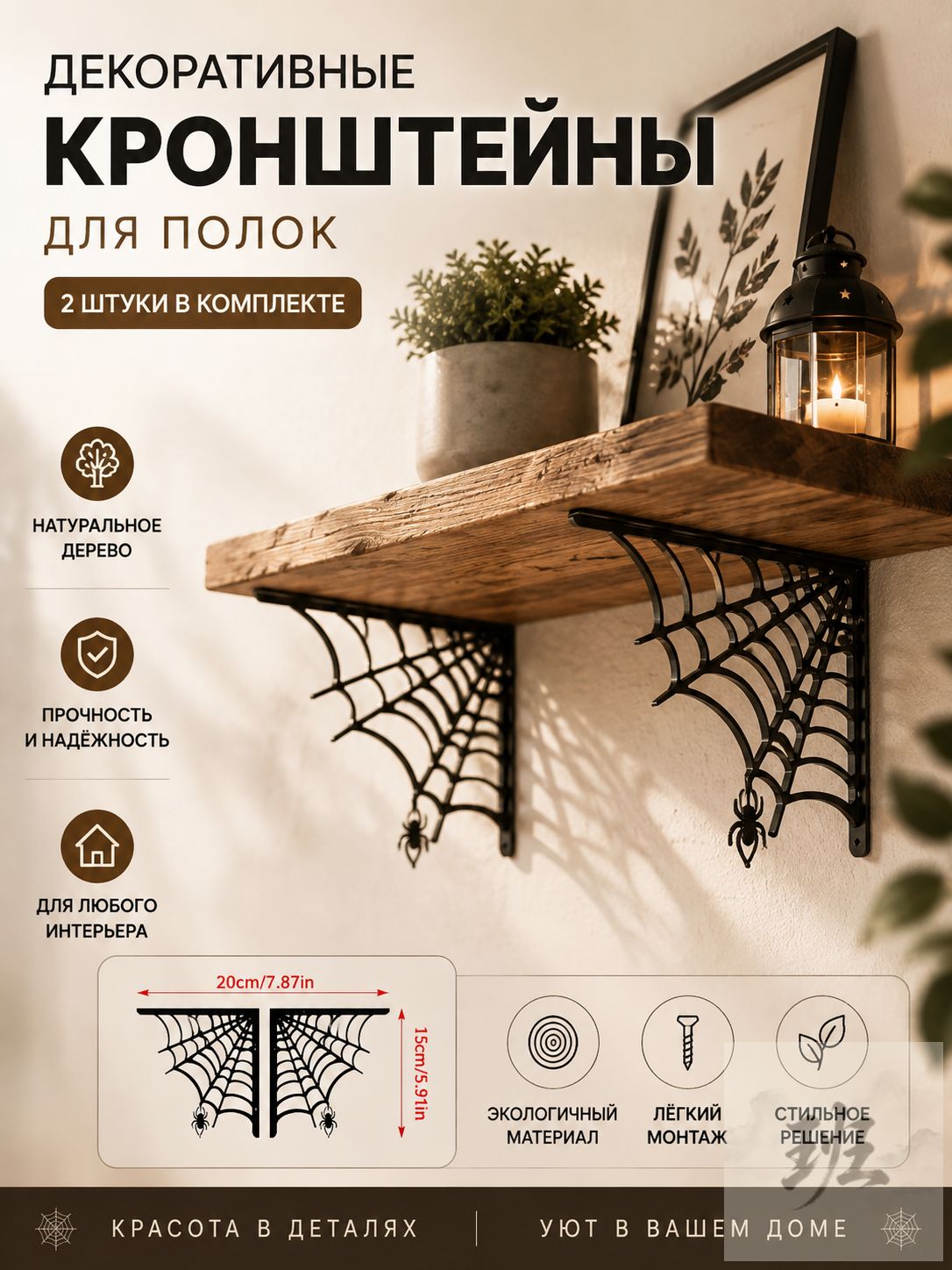 Кронштейн крепежный 2