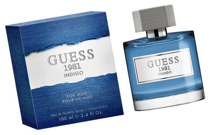 Guess 1981 Indigo For Men туалетная вода мужская 100 мл - Гесс Индиго аромат