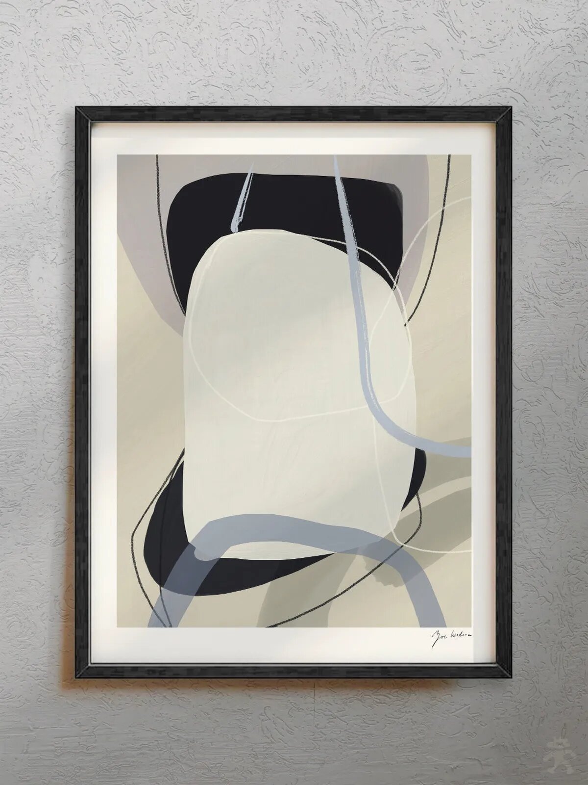 Интерьерный постер "Abstract no. 12" в стиле pinterest, формата 30x40 см.