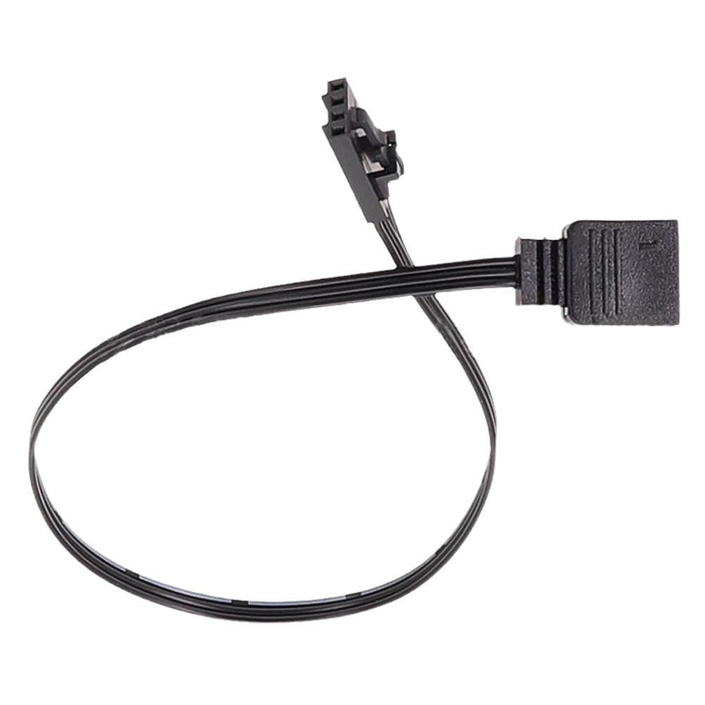 Кабель-переходник 4-контактный на 3-контактный, 5В, 25 см, для Corsair iCUE, черный