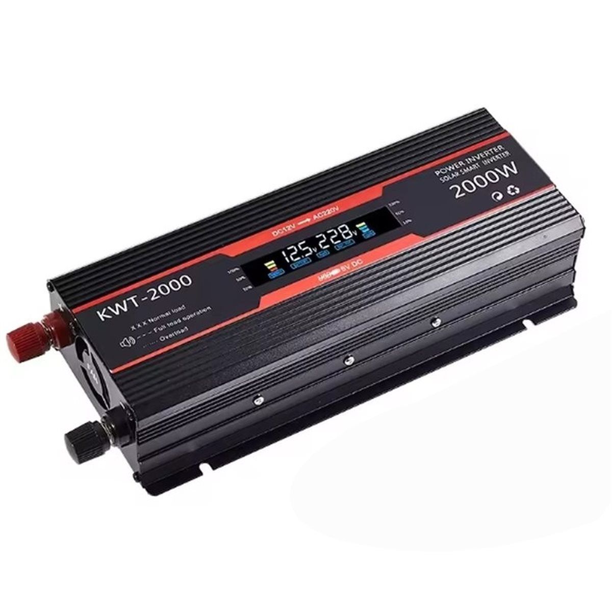 Инвертор 12v До 220v 2000W Портативный Солнечный Автомобильный Преобразователь