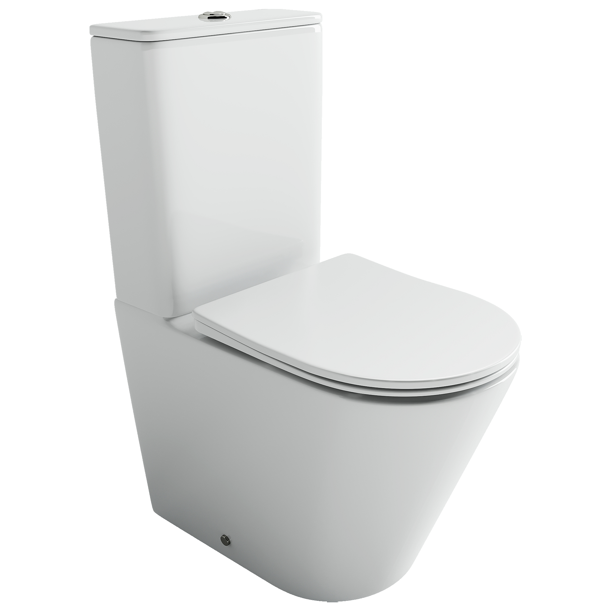 Чаша унитаза Ceramicanova CN1802T CN1802T-B, напольная, смыв Торнадо, белый