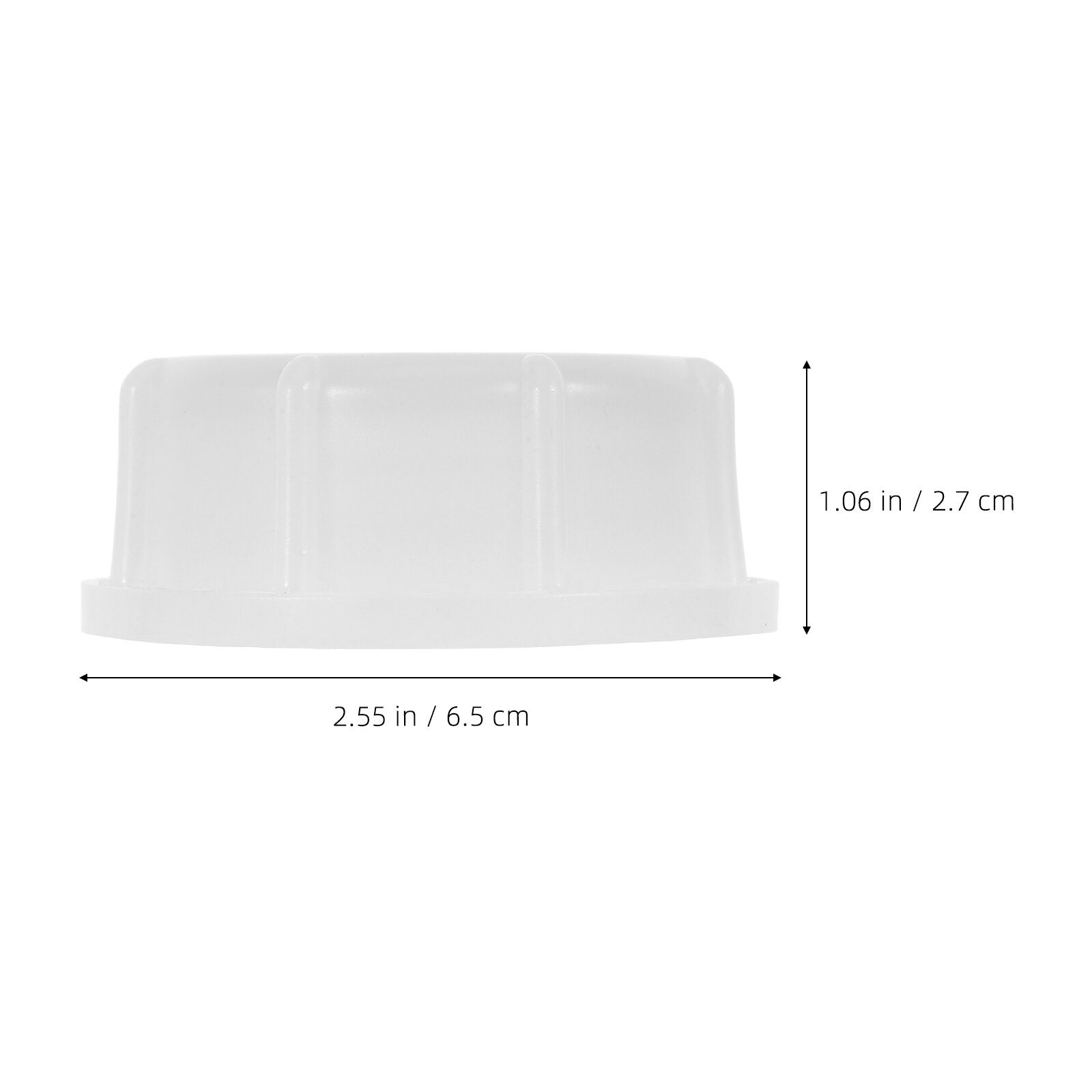 Пластиковая Герметичная Крышка Для Бочки 6.50X6.50X2.70 См Предотвращает Протечки И Запахи 4 Шт