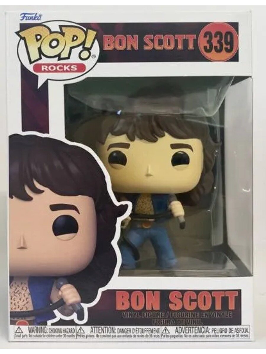 Фигурка ! Rocks AC/DC Bon Scott #339, модель 339, 1 шт. Китай