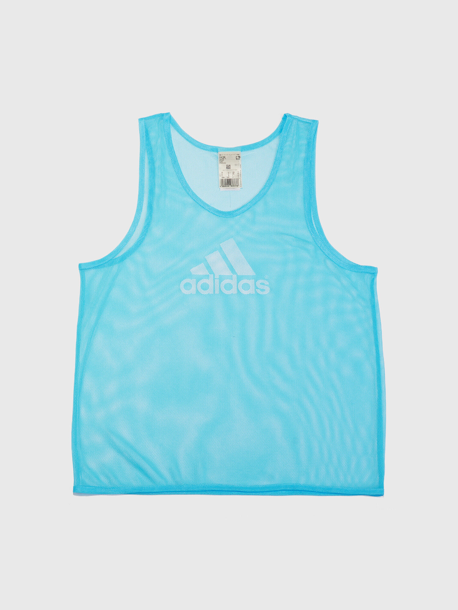 Манишка Adidas BIB 14 FI4188, размер M, Голубой