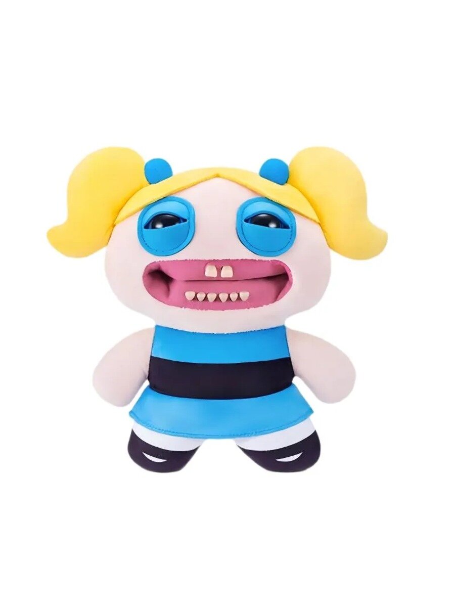 Fugg Powerpuff Girls/ Плюшевые игрушки , 22 см, Цвет Bubbles