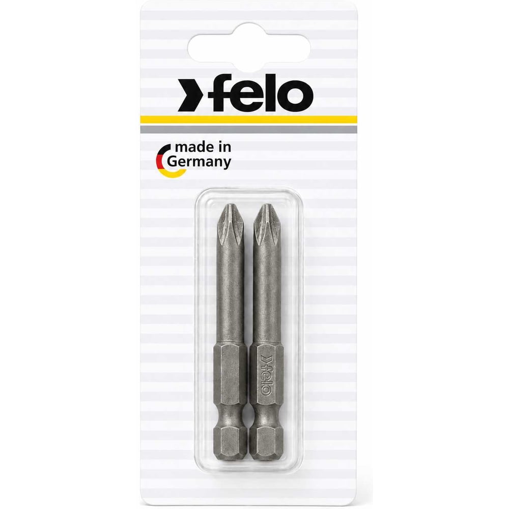 Бита крестовая PH 2X50, 2шт Felo 03202536