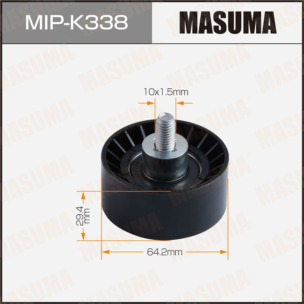 Ролик натяжной ремня ГРМ Masuma MIP-K338