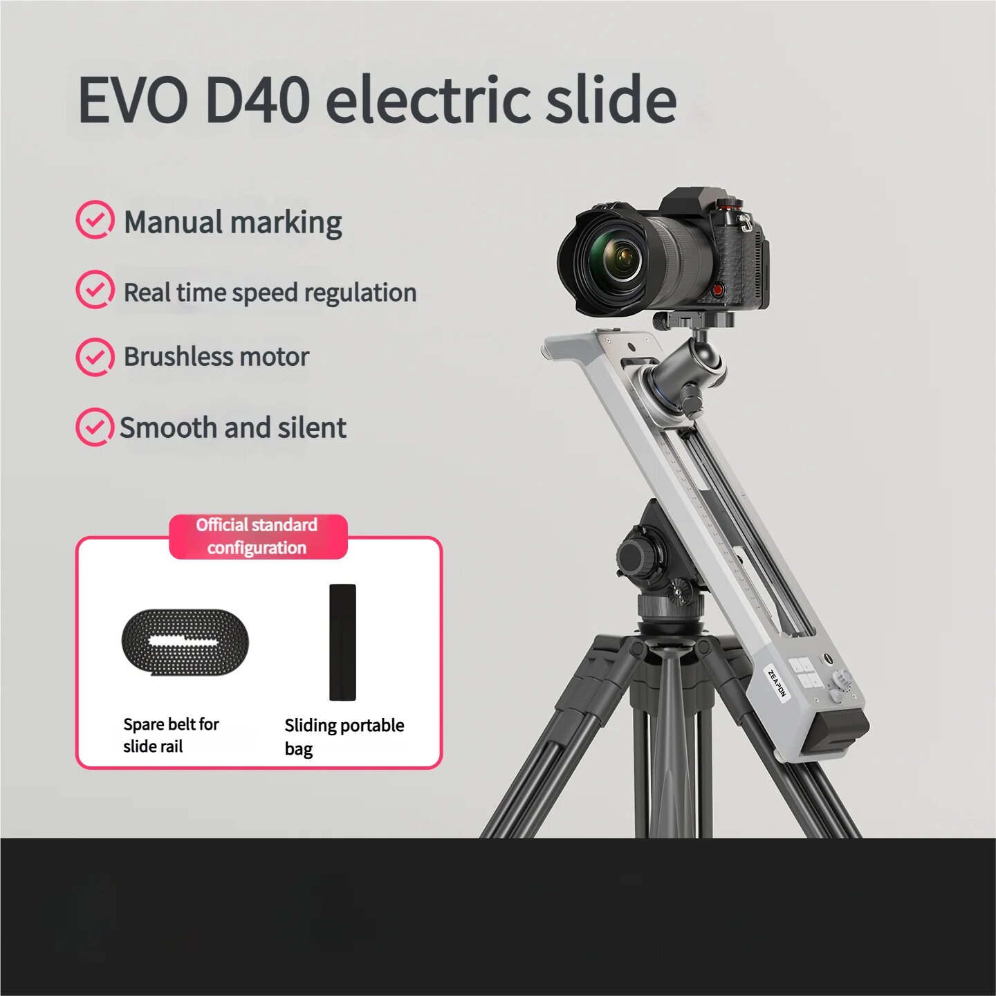 Zeapon New Evo Series D40 D60 моторный слайдер