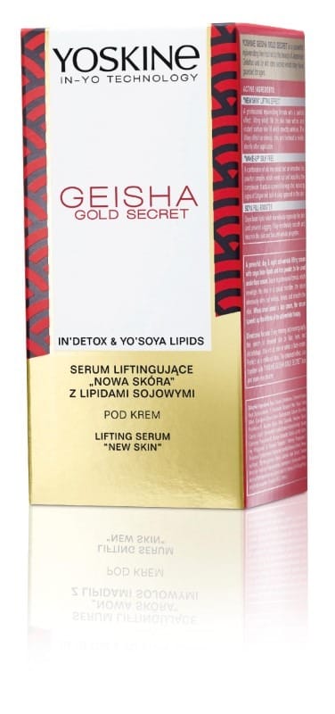 Сыворотка для ухода за кожей Yoskine Geisha Gold Secret лифтинговая, 30 мл