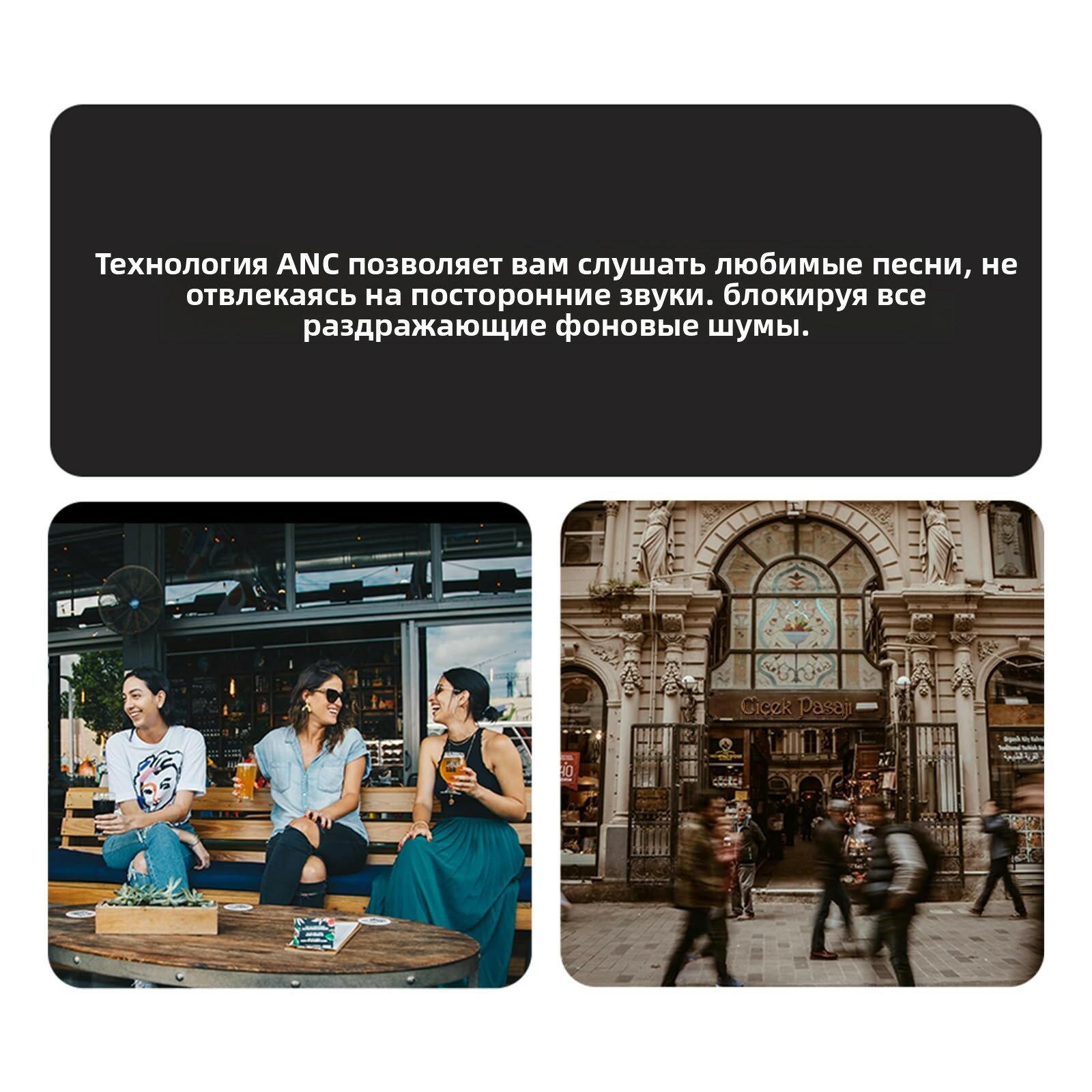 Внутриканальные Bluetooth наушники с зарядным кейсом, шумоподавлением и микрофоном, время работы 20 часов, Bluetooth 5.4, цвет черный и оранжевый (смешанный)