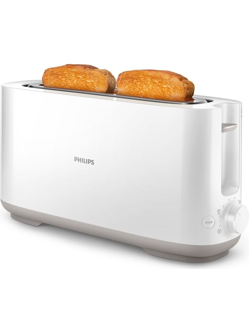 Philips Тостер Daily Collection HD2590/00 1030 Вт тостов - 2, белый