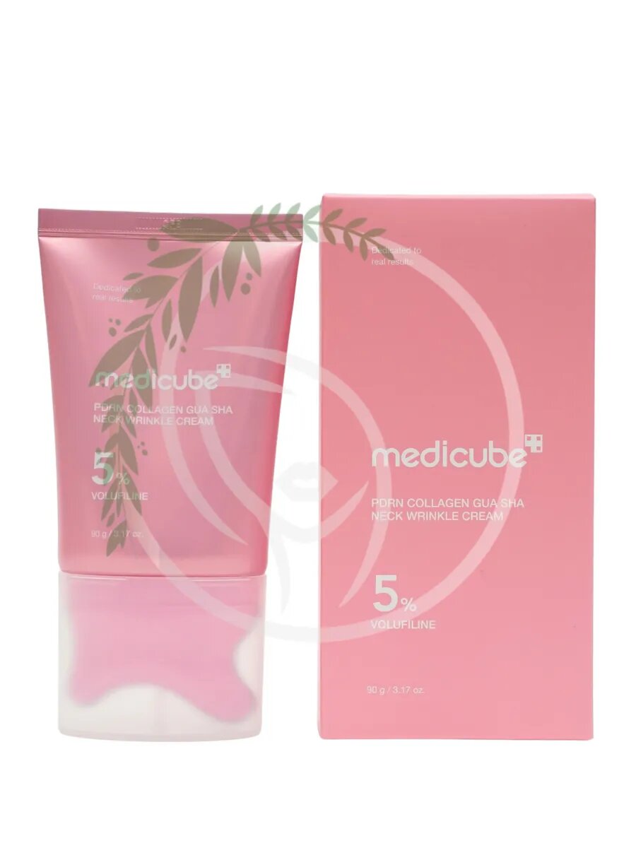 Массажный крем Medicube PDRN Collagen Gua Sha Neck Wrinkle Cream 90g