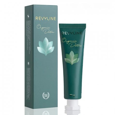 Зубная паста Revyline Organic Detox, с комплексом активных компонентов, 40 г