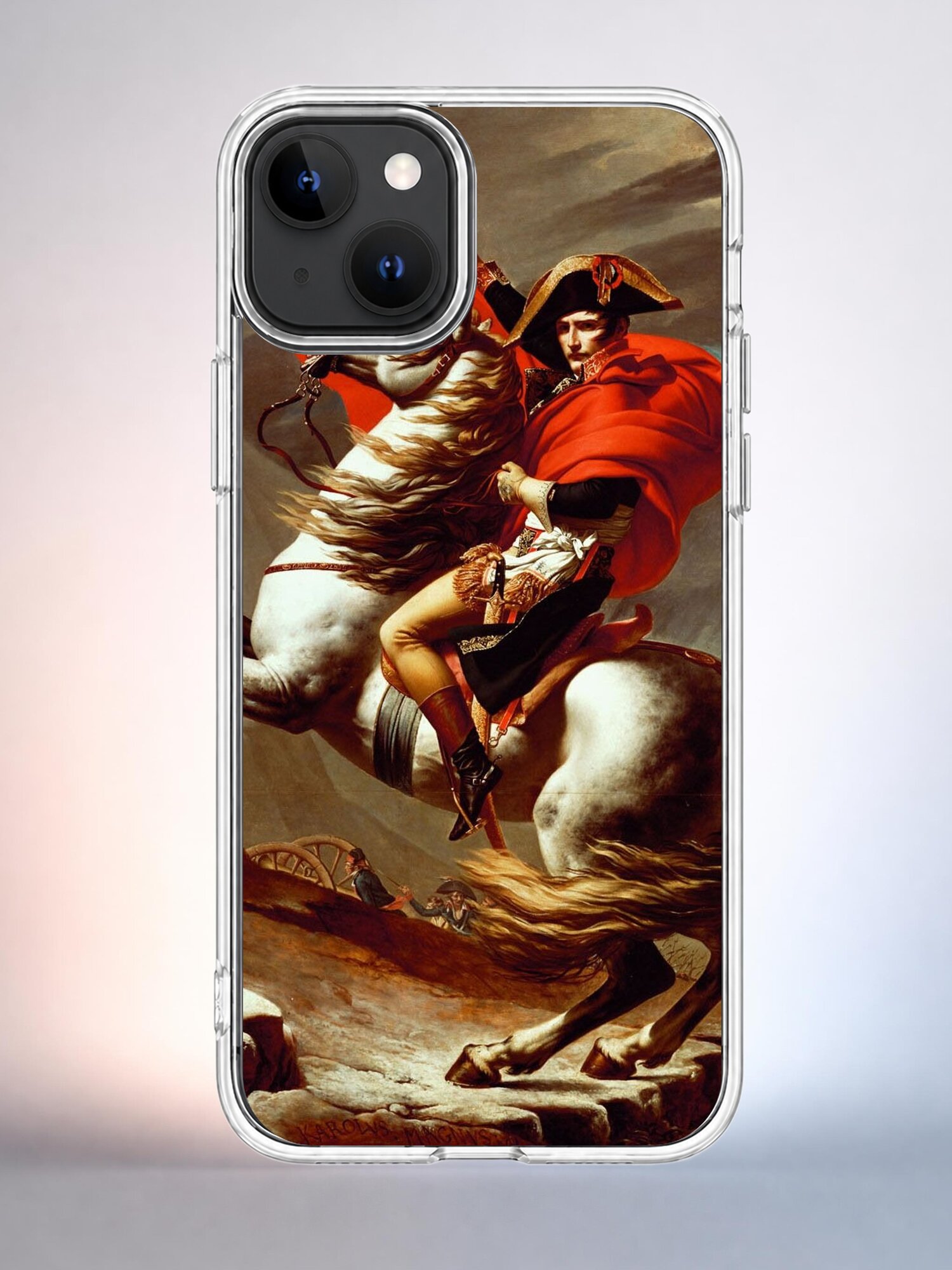 Чехол iPhone 14 Бонапарт на Y2K Indie Sleaze