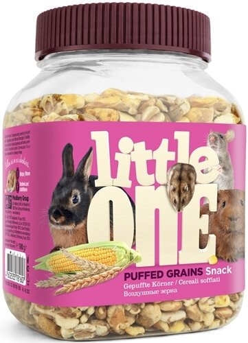2 шт. Лакомство для грызунов Воздушные зерна 100г Little One