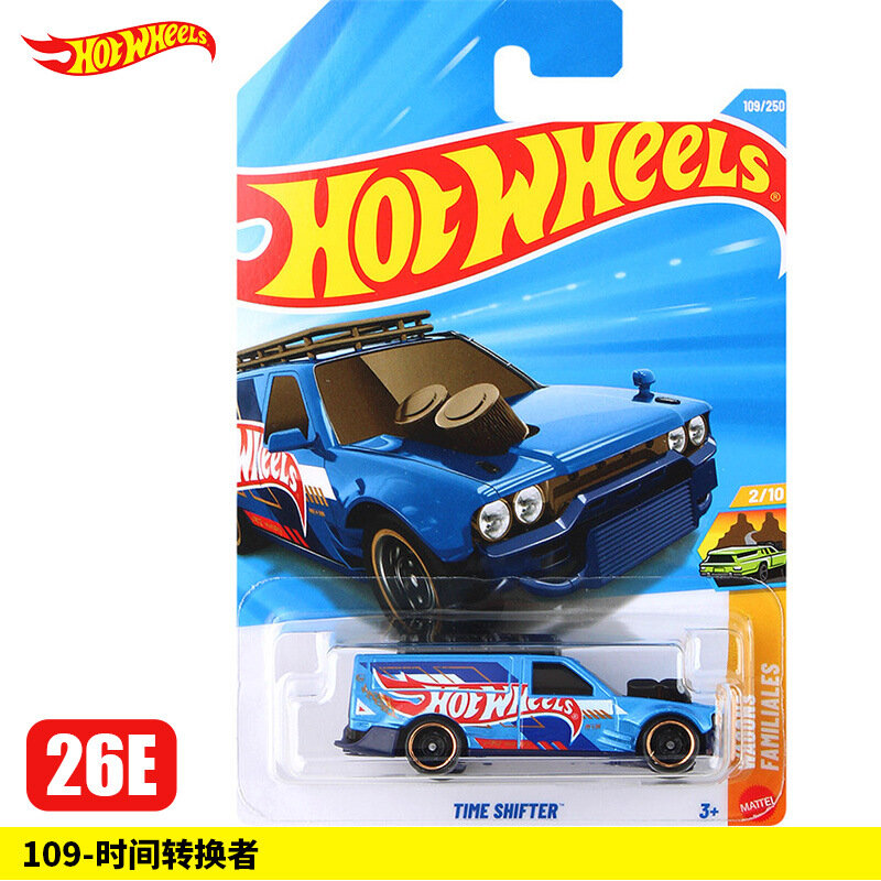 Модель автомобиля Hot Wheels 26E Batch из сплава 109 Time Turner коллекционная игрушка для детей