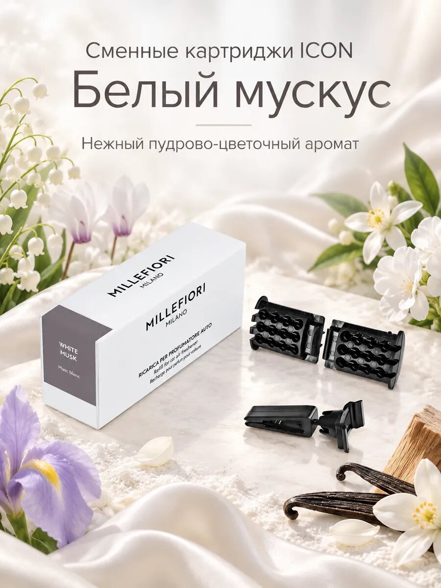 REFILL ICON / Картридж Белый мускус