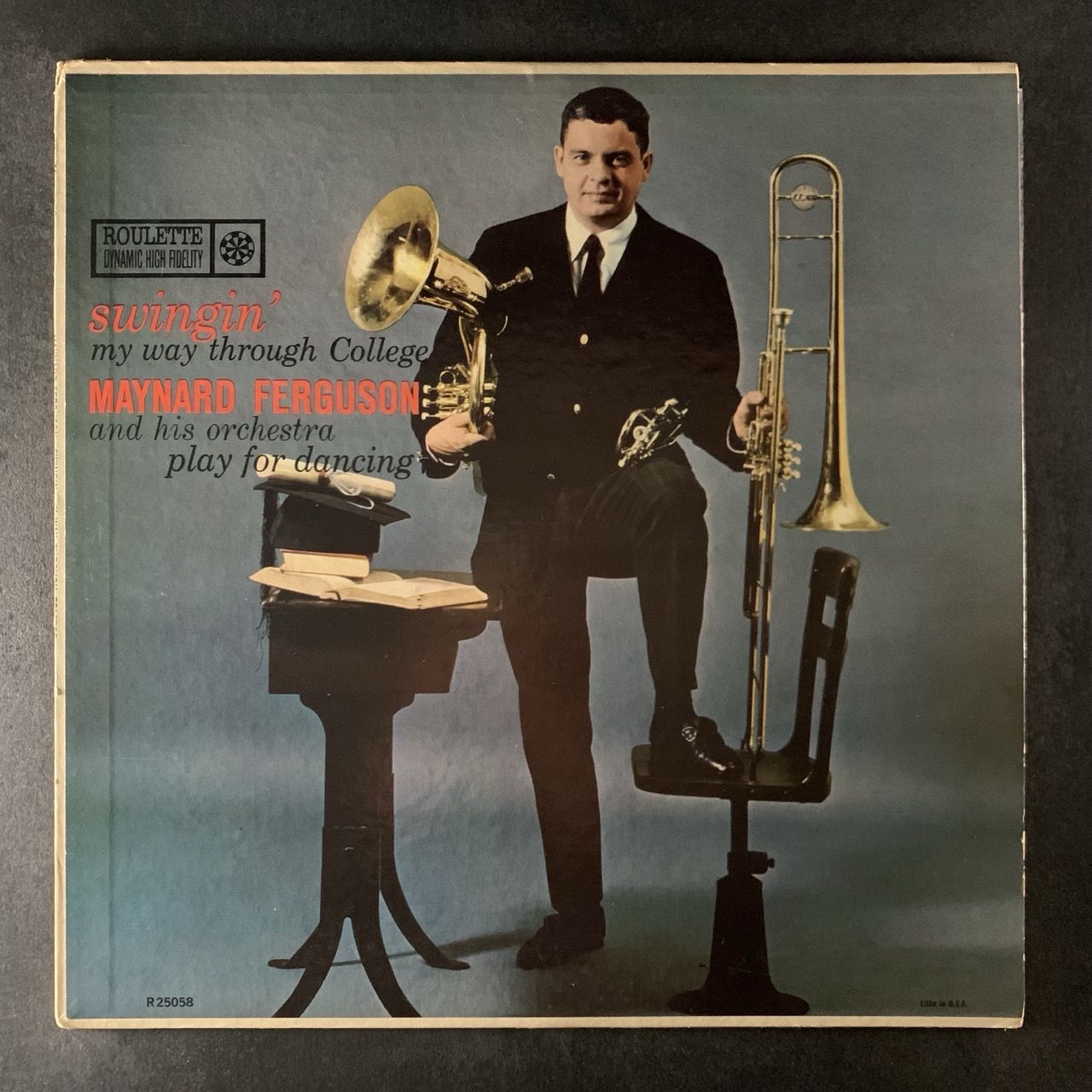 Maynard Ferguson And His Orchestra - Swingin My Way Through College (USA First Press) (б/у виниловая пластинка, LP)