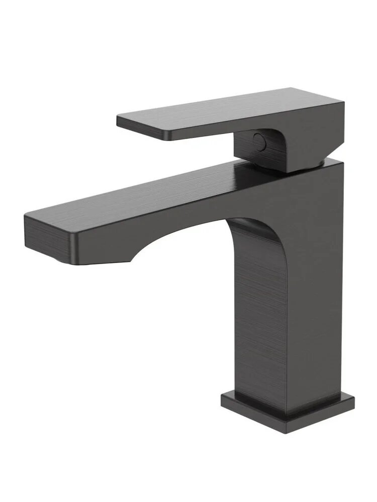 Смеситель для раковины Haiba HB10837-3, оружейная сталь