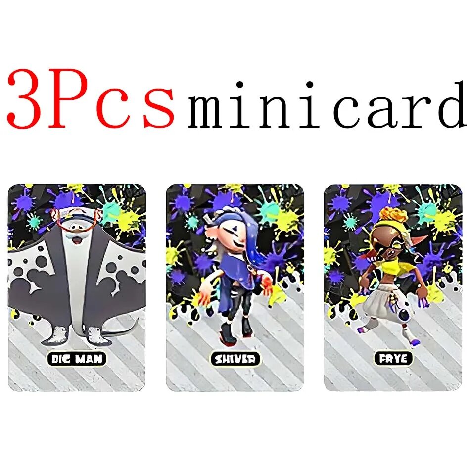 Коллекционная карточка Bandai 3Pcs-mini card