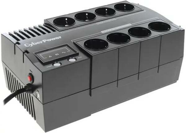 ИБП CyberPower BS650E Line-interactive 650VA/390W (Euro x8, 288x118x166(мм), 4,3кг)