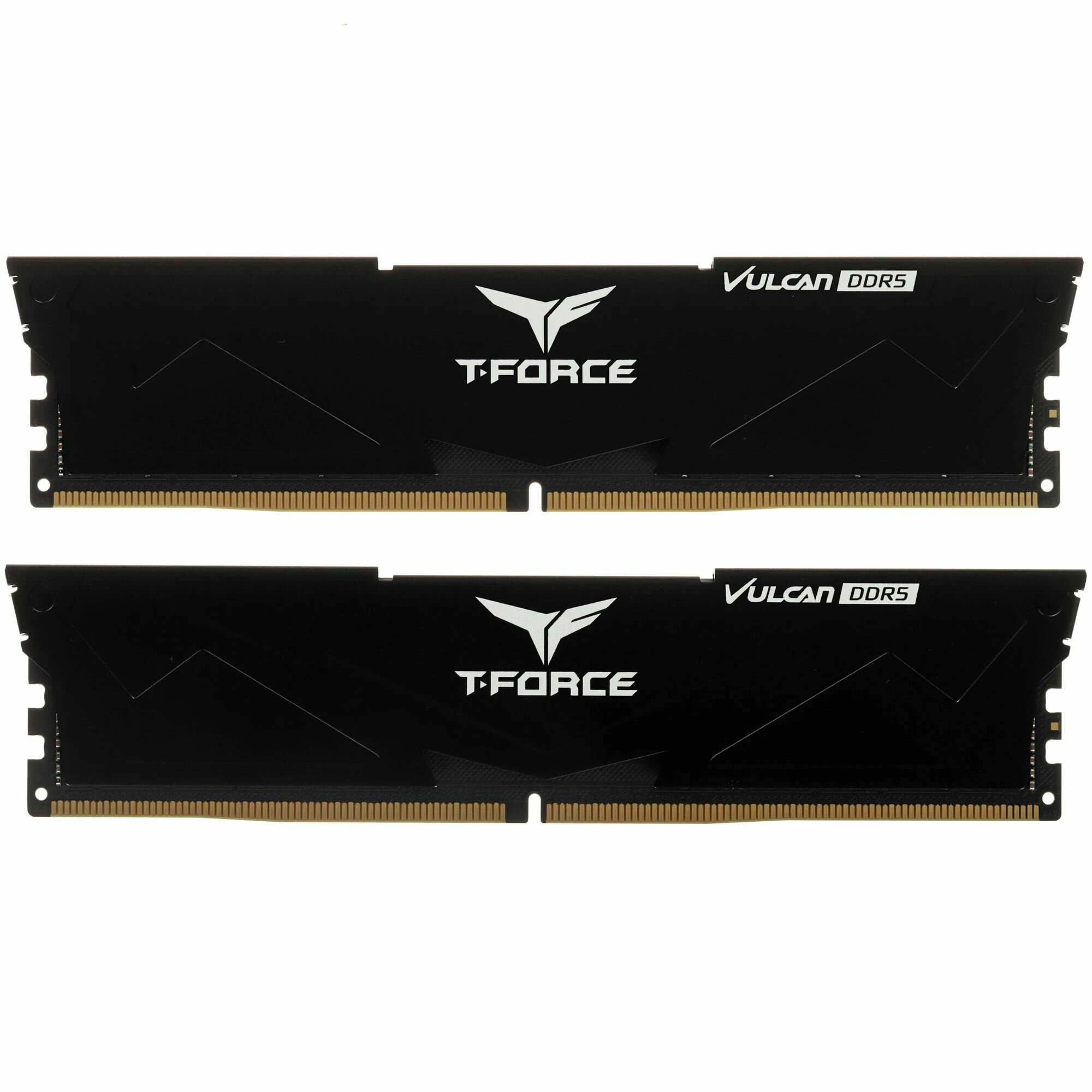 Оперативная память UDIMM Team Group T-Force Vulcan (FLBD564G5600HC40BDC01) 64 ГБ - DDR5, 32 ГБ х 2 шт, 5600 МГц, PC44800