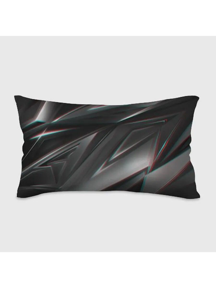 Geometry stripes glitch Подушка