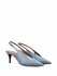 Туфли Stella McCartney Chain-link slingback pumps, размер 37.5, синий
