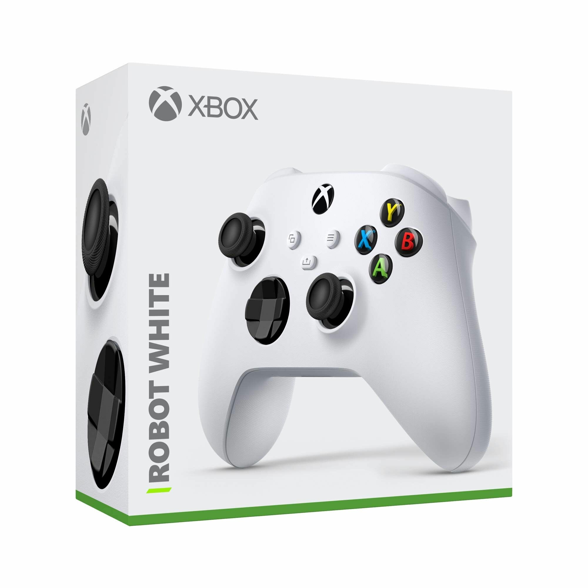 Геймпад беспроводной для Xbox One, Series X/S, с Bluetooth, белый (4 ревизия)