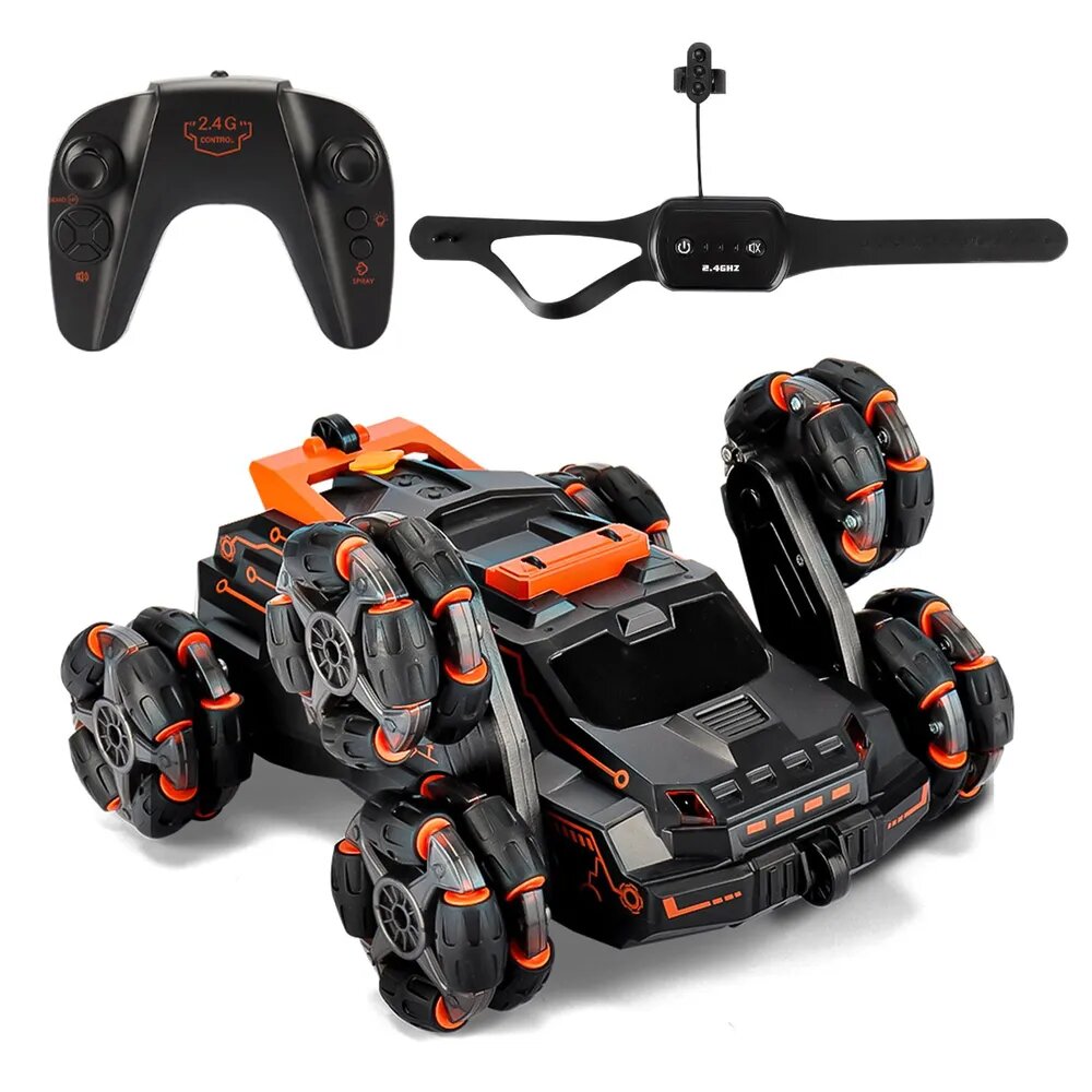 RC Stunt Car для детей 2,4 ГГц 4WD Пульт дистанционного управления Stunt Car 2 Режим