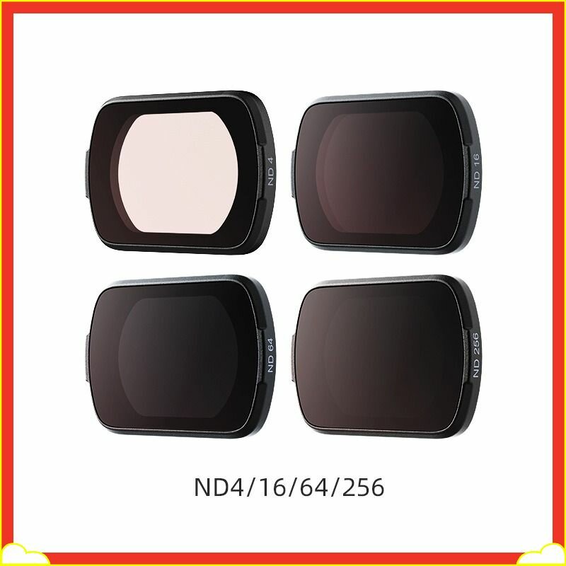Магнитный фильтр aMagisn для Osmo Pocket 3 Black Mist Filter ND 4 16 64 256 1000, Регулируемый CPL ND 2-32 / 64 - 1000