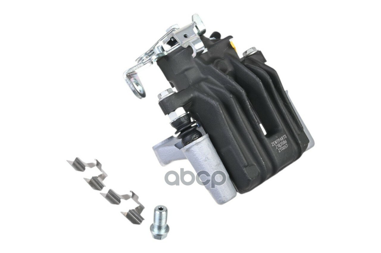 Суппорт тормозной задний правый со скобой! Audi A3, VW Golf IV, Skoda Fabia, Seat Leon 96> ZENTPARTS арт. Z183586