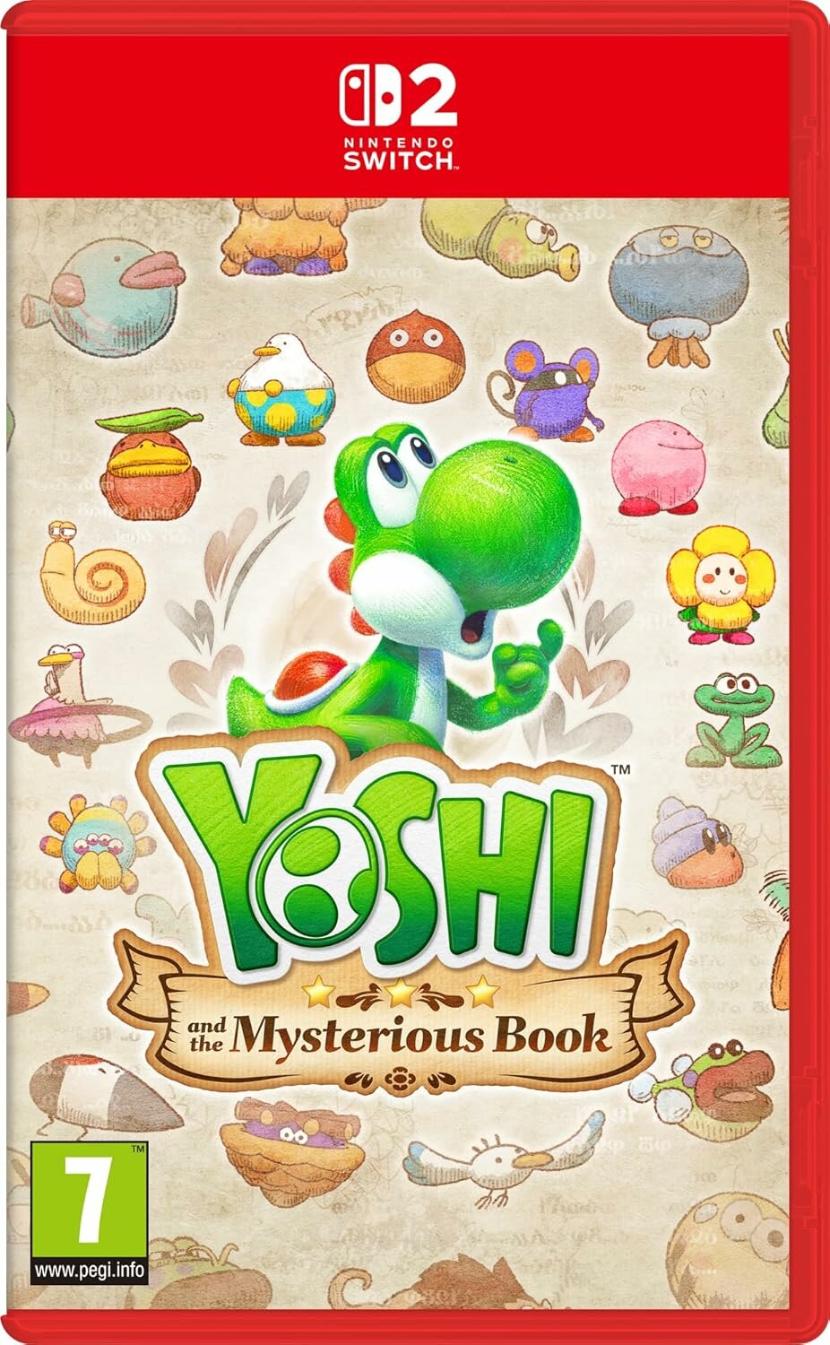 Игра Yoshi and the Mysterious Book (английская версия) для Nintendo Switch 2