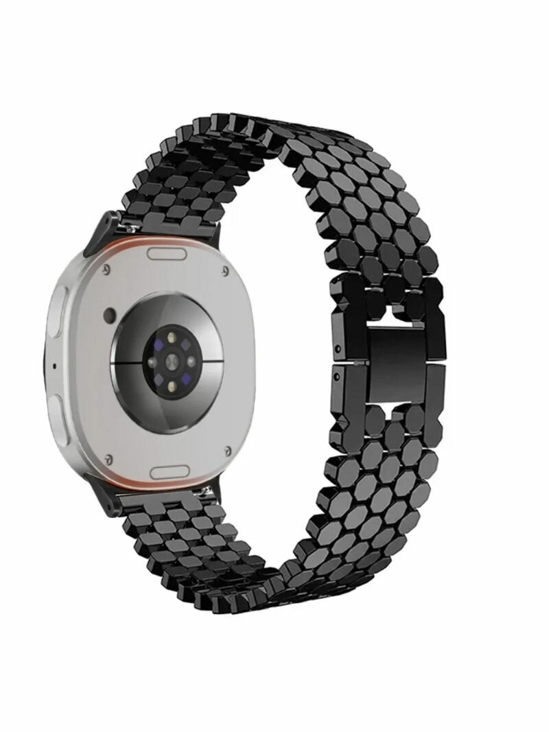 Металлический ремешок в виде рыбьей чешуи для Samsung Galaxy Watch 8 40/44/46мм, цинковый сплав