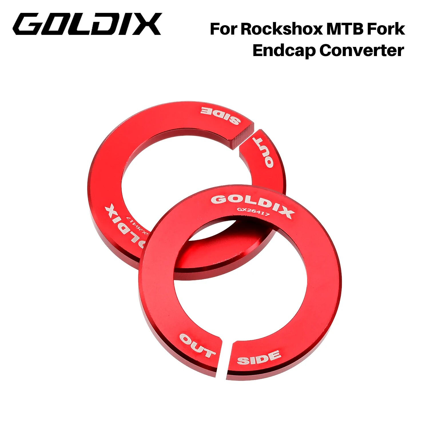 Конвертер GOLDIX для втулок Rockshox Boost 15x110 мм