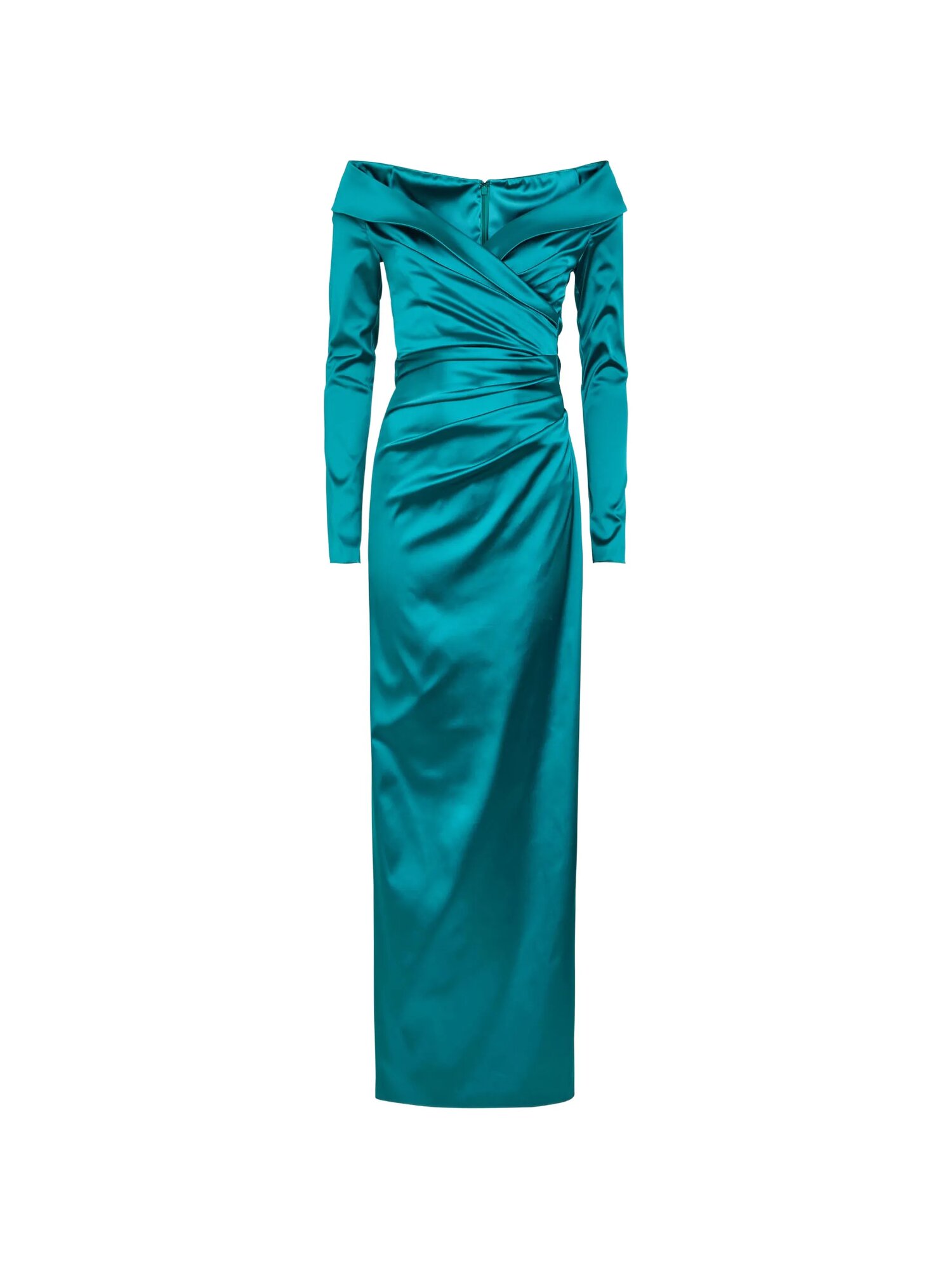 Платье Off-shoulder ruched-detailing maxi dress